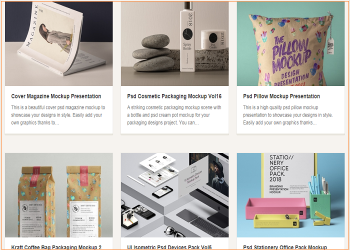 10 Website tải mẫu Mockup miễn phí Designer cần biết